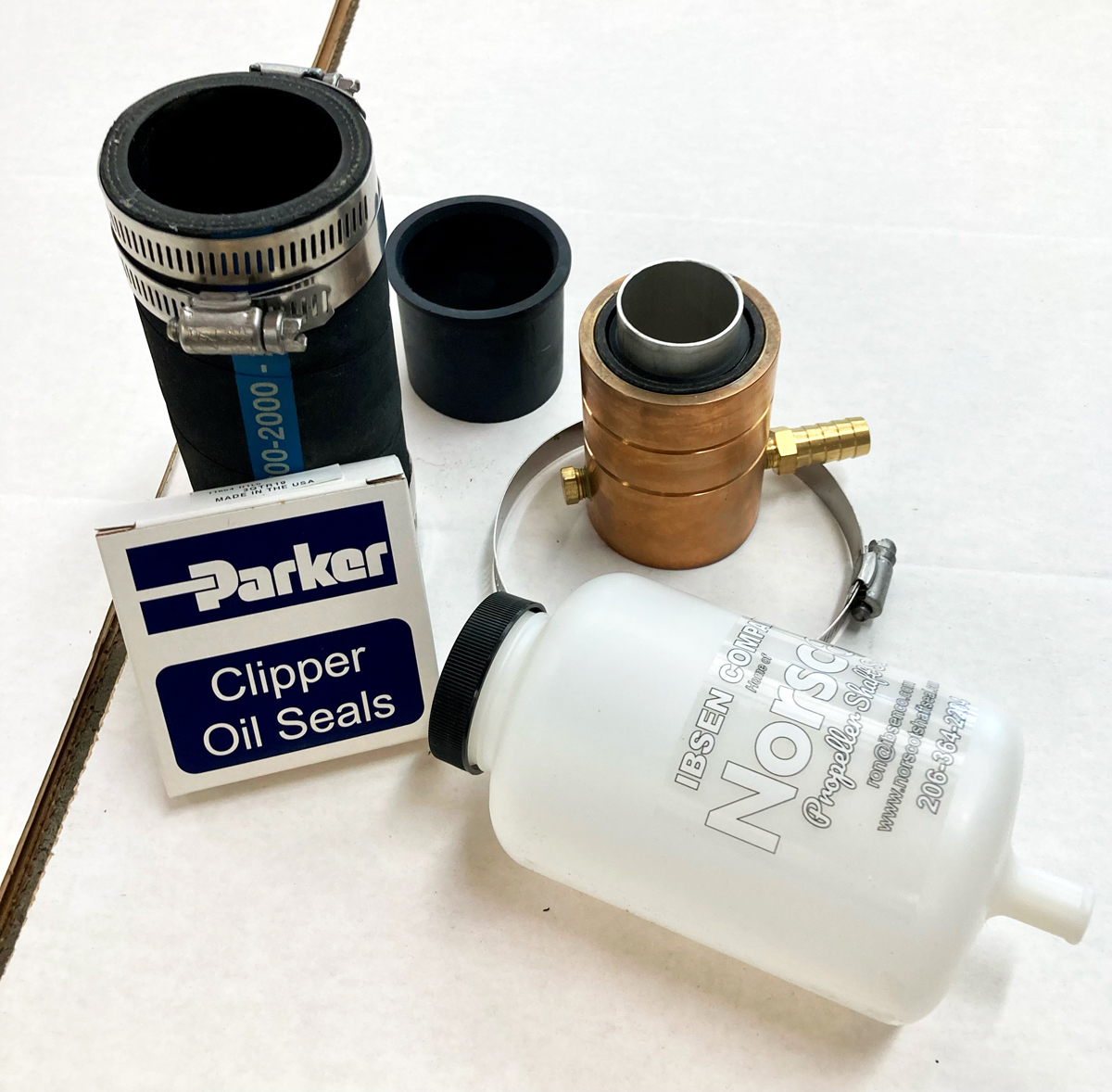Norscot Dripless Shaft Seal Full Kits – Norscot Shaft Seal